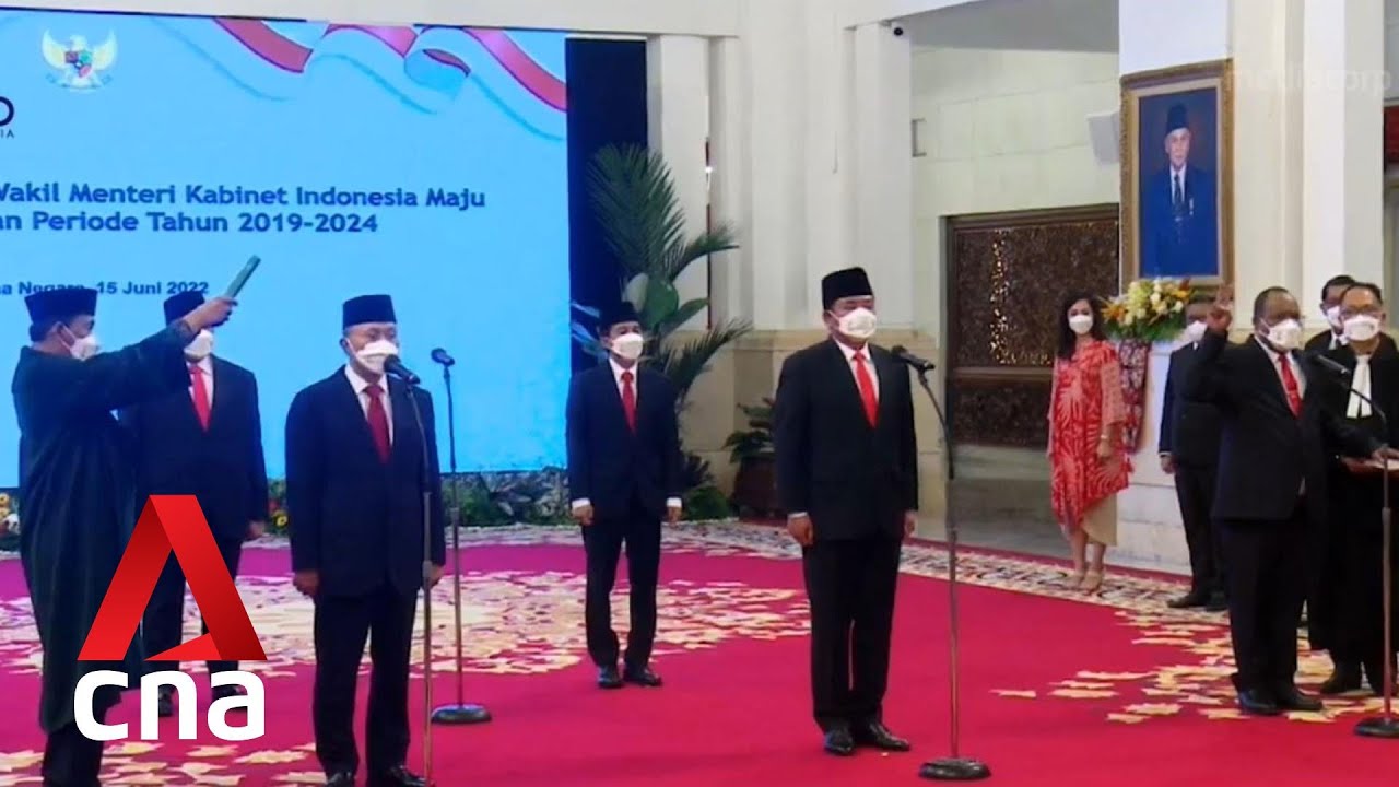 Indonesian president reshuffles Cabinet