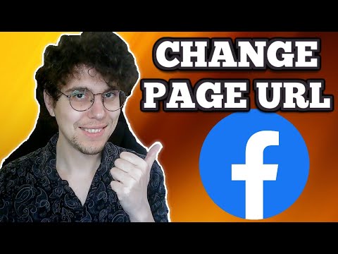 How To Change Facebook Page URL