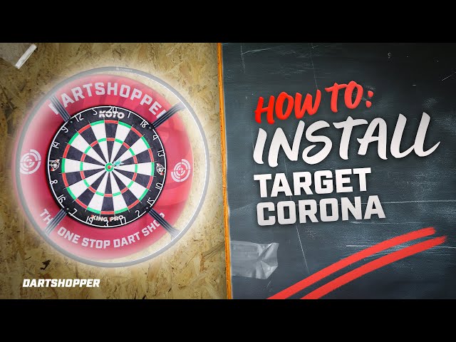 Target Corona Vision Dartboard Lighting - Dartshopper.eu