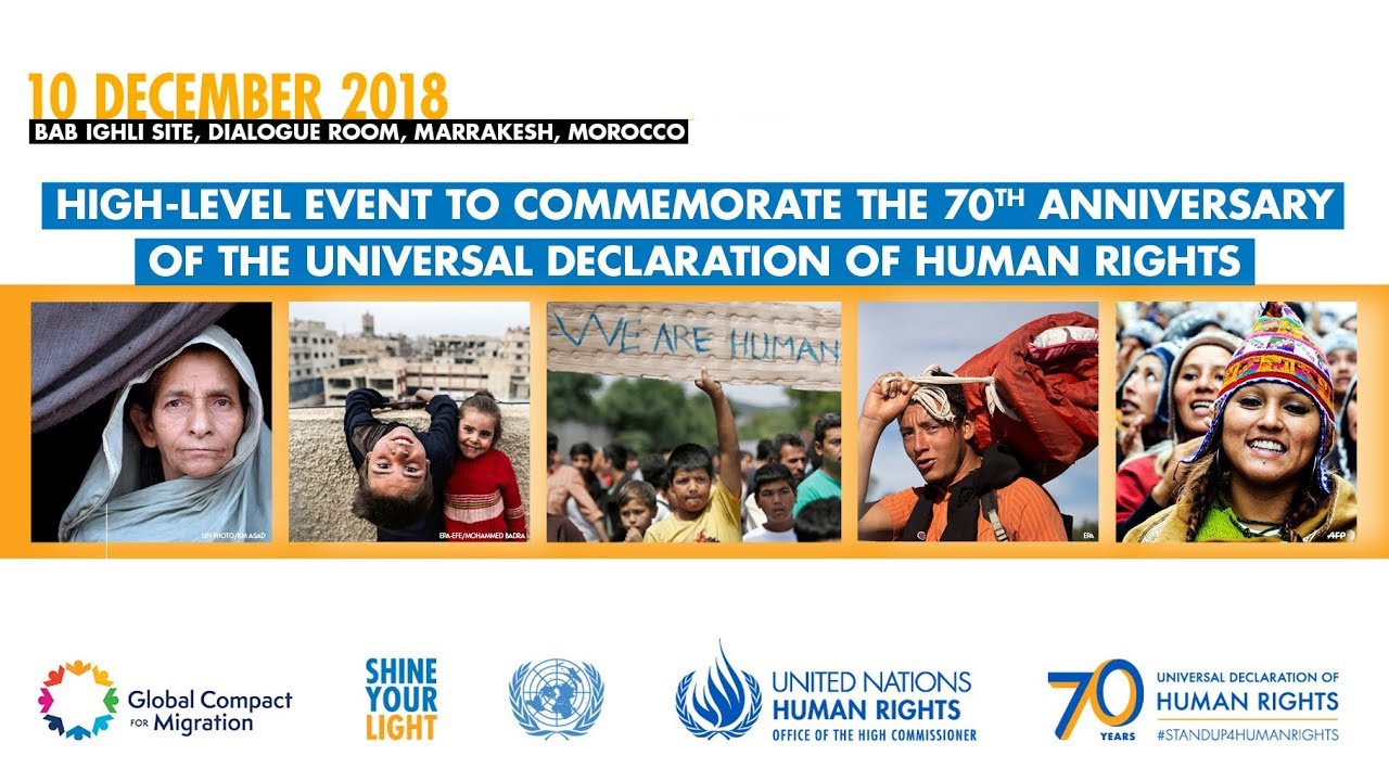 70th Anniversary of the Universal Declaration of Human Rights
