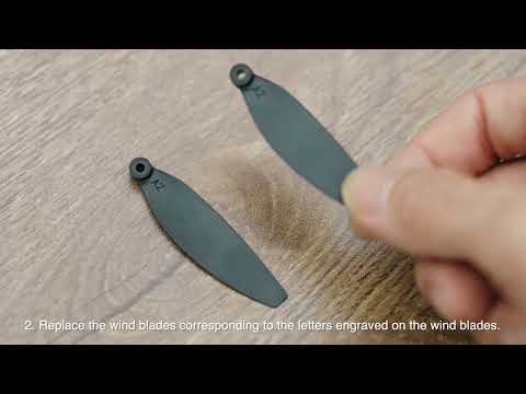 How to replace fan blades for drones
