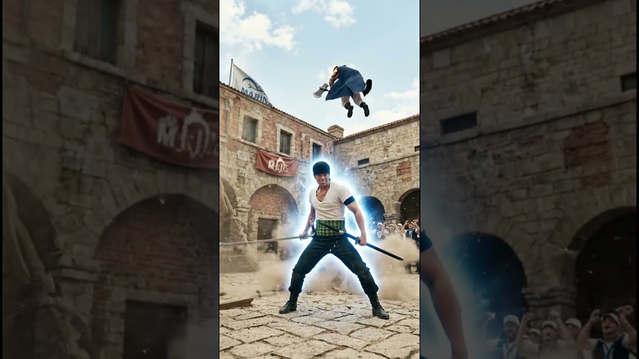 Zoro vs. Morgan! This was created with 