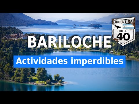 Qué hacer en Bariloche? 9 Actividades, paseos y excursiones IMPERDIBLES | Ruta 40 Argentina #ruta40