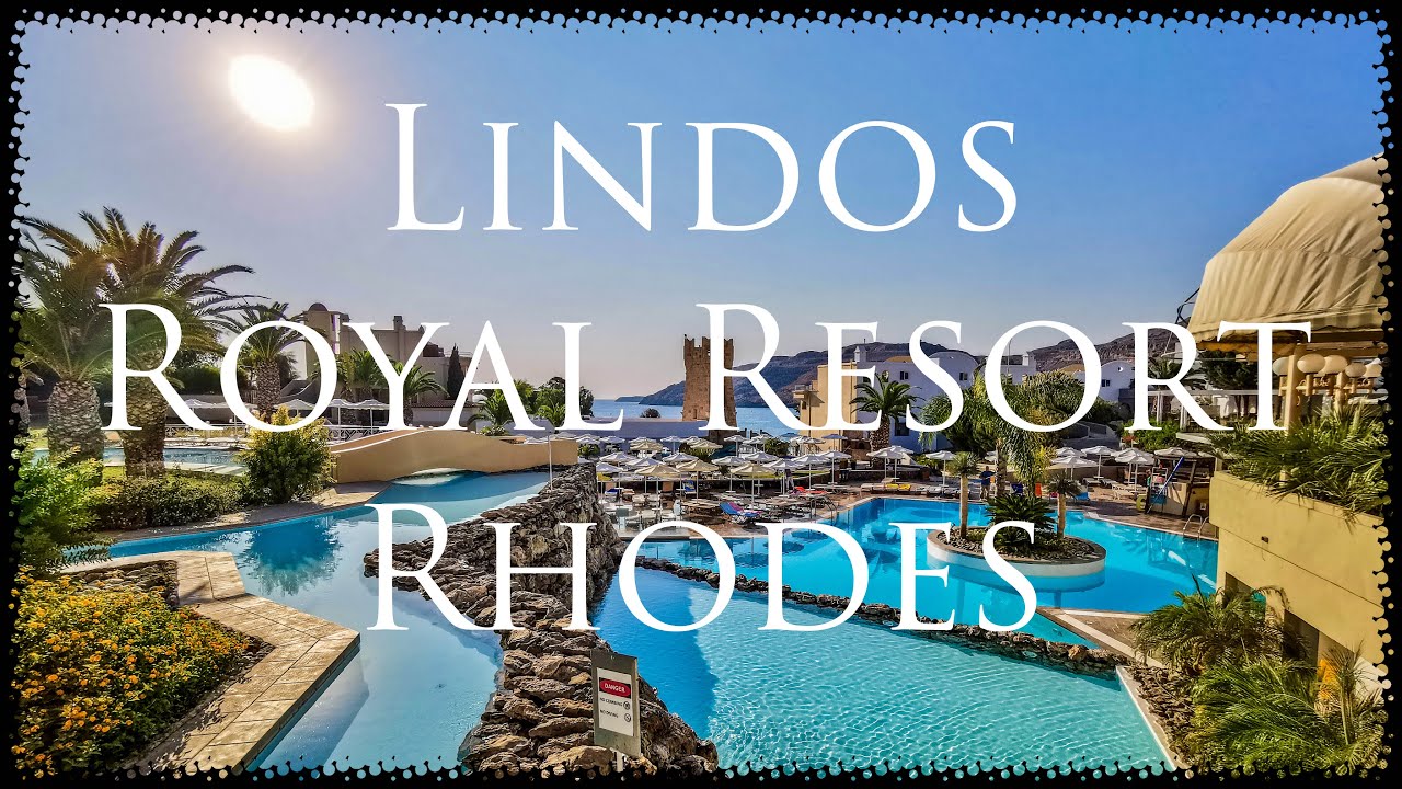 Rhodes (Lindos Royal Resort), Greece 🇬🇷 4K