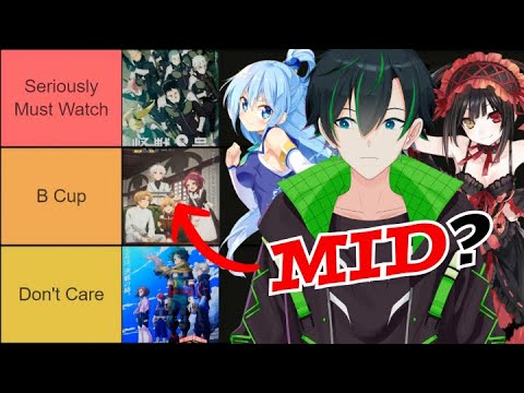 Ranking Every SPRING 2024 Anime - Ultimate Tier List