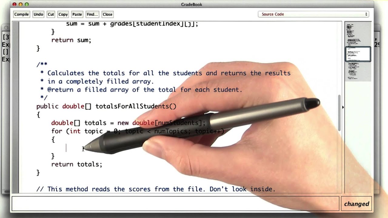 total score for all students - Intro to Java Programming