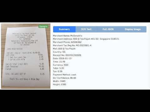 OCR Your Receipts for Free - Read Text and Line Items from Receipts