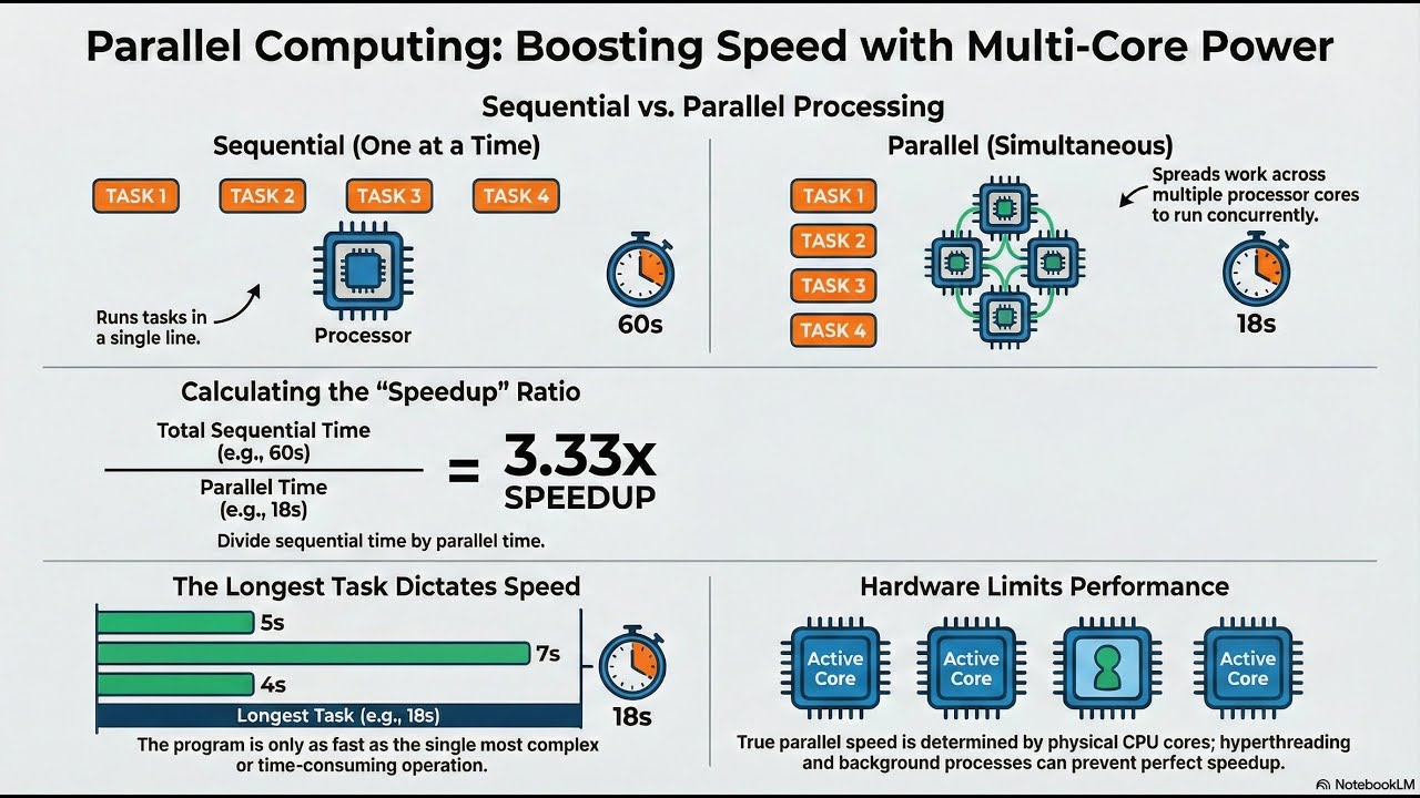 Parallel Computing Explained: How Multi-Core Processors Speed Up Software
