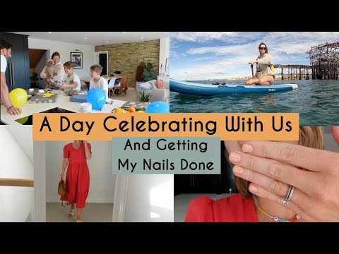 RORY'S BIRTHDAY, PADDLE BOARDING AND EATING SUSHI | A DAY WITH US | Kerry Whelpdale