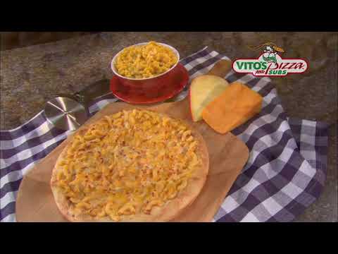 Vito's Pizza & Subs Mac and Cheese pizza