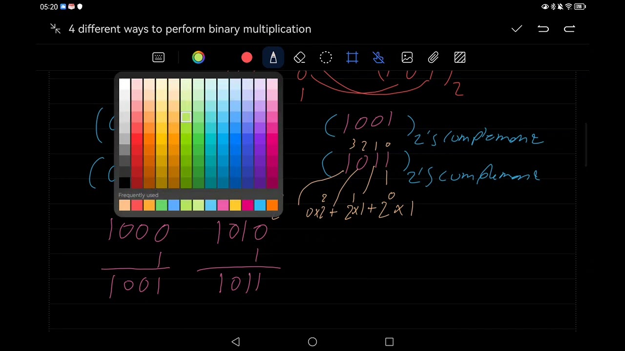Binary Multiplication Explained: 4 Methods (Booth, Robertson, Sign Extension & 2 Correction Method)