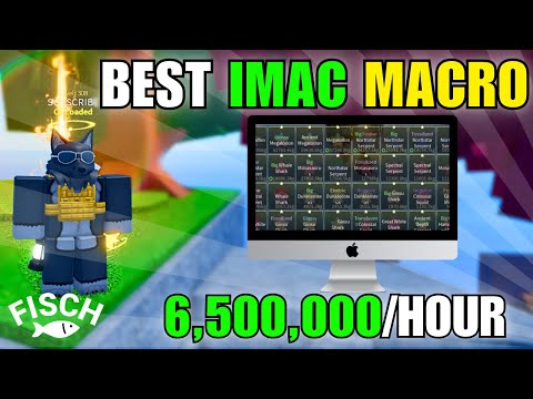 *iMAC* BEST AUTO AFK FISCH MACRO ROBLOX! How To MACRO in FISCH ROBLOX IMAC!
