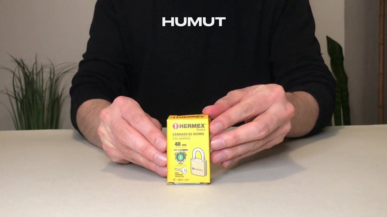 Candado corto de hierro Hermex 40 mm
