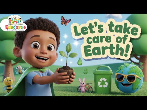 🌍World Environment Day Song for Kids | Nature, Recycling And Eco Song For Earth Day | Educastle