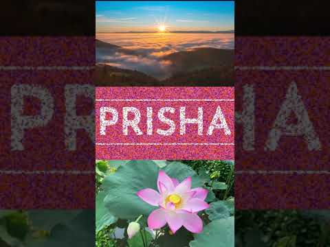 ☀️ PRISHA - HINDU girl names | PRISHA Name WhatsApp Status | #Shorts