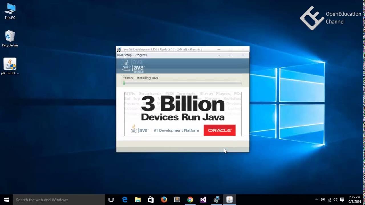 Java Tutorial For Beginners 1 - Introduction and Installing the java (JDK) Step by Step