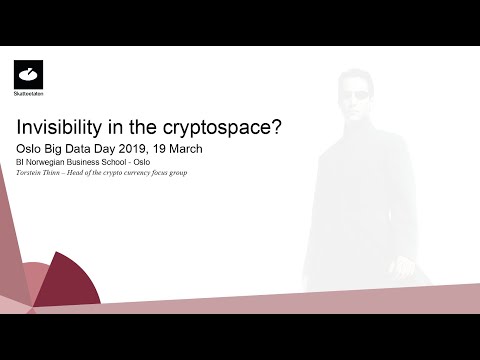 Torstein Thinn from Skatteetaten - "Invisibility in the Crypto Space"
