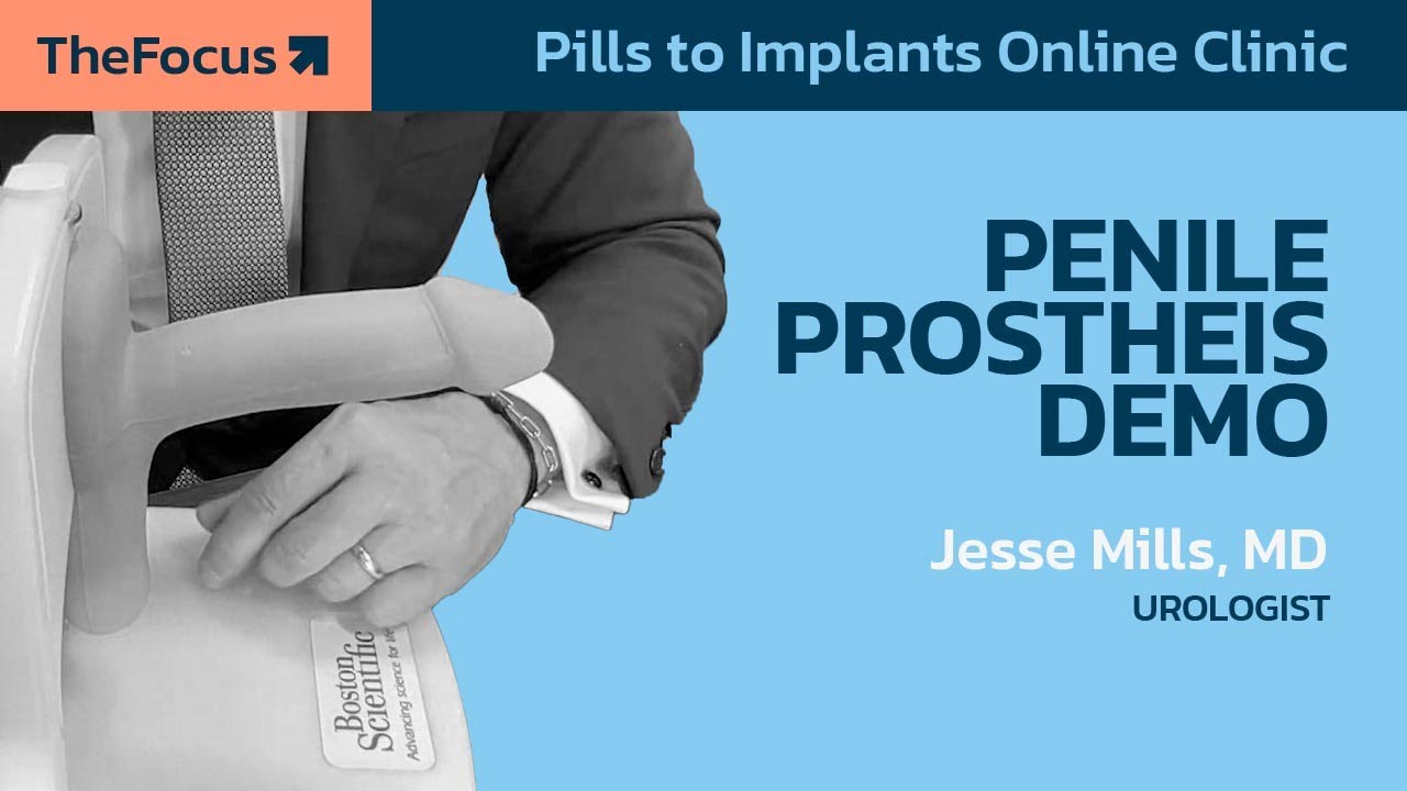 Inflatable Penile Prosthesis demonstration by a Urologist