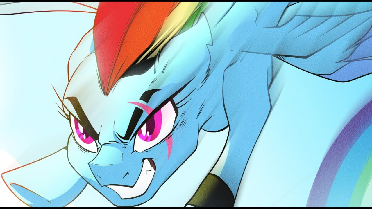 Rainbow Dash Re-imagined (MLP Redesign)