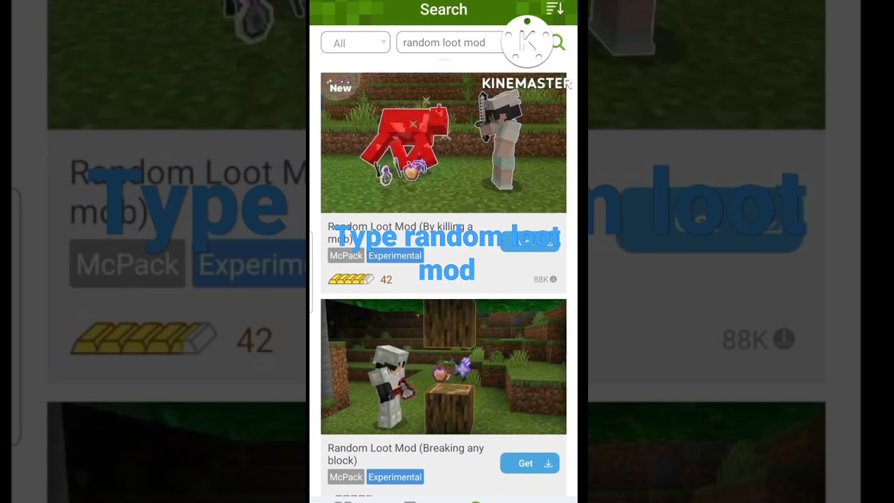 downloading looting mod🥵🥶#minecraft #shorts