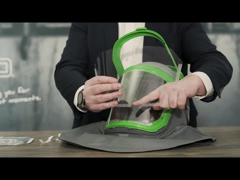 How to install a peel-off lens | Z-Link | RPB Safety
