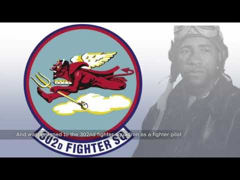 Tuskegee Airmen Timeline featuring Myron "Mike" Wilson of the 332fg