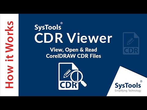 SysTools CDR Viewer - How to Open CorelDRAW CDR Files in Windows Without CorelDRAW