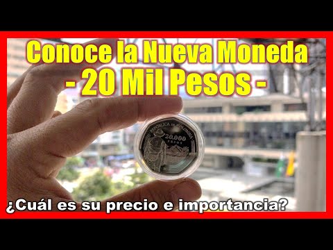 Nueva Moneda de 20 Mil Pesos Colombianos #monedadelcarriel