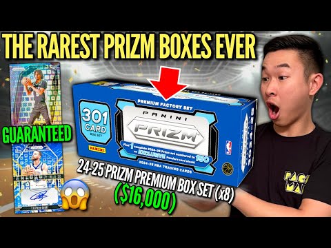 I OPENED $16,000 OF THE RAREST PRIZM BASKETBALL BOXES EVER (GUARANTEED INSANE AUTOGRAPHS)! 😱🔥