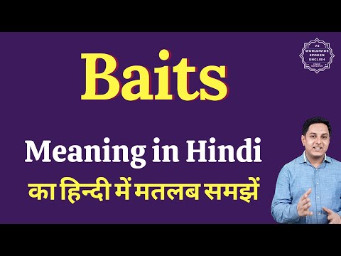 Baits meaning in Hindi | Baits ka matlab kya hota hai