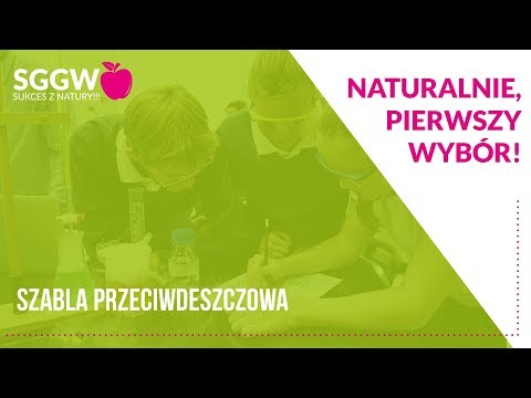 Szabla przeciwdeszczowa