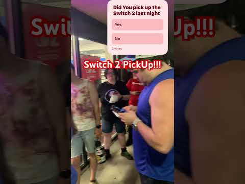 Midnight Switch 2 launch Knight pick up at Gamestop‼️😃🎮