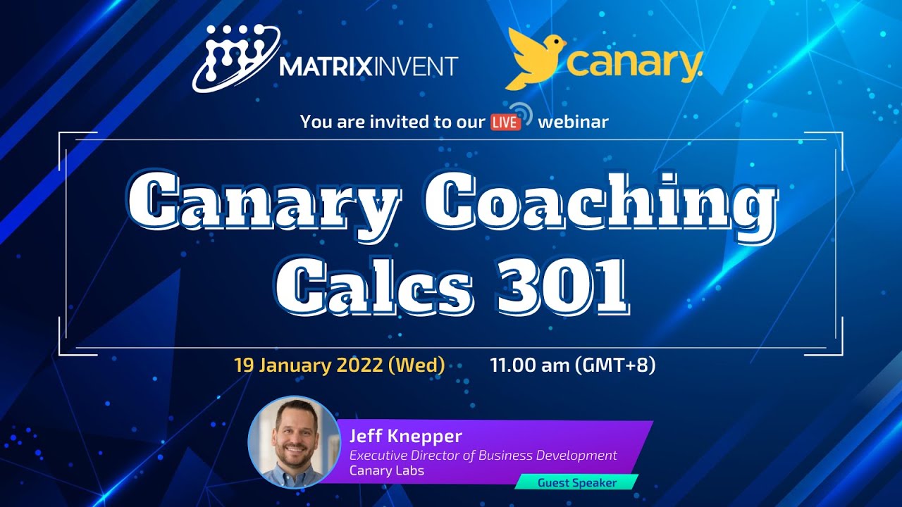 Canary Coaching - Cals 301 - Events