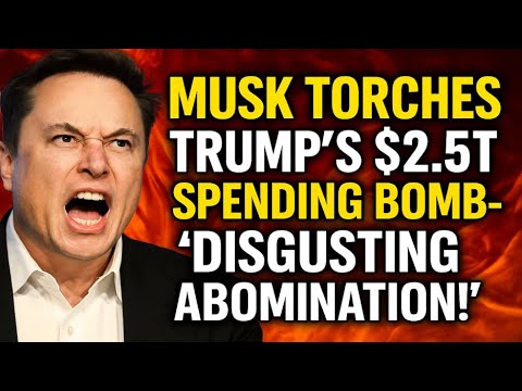 Elon Musk SLAMS Trump's 'One Big Beautiful Bill' as a 'Disgusting Abomination'!