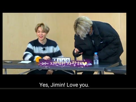 RUN BTS ! 2021 EP.137 Jungkook's Mom said 'Jimin-ah saranghae' and Jimin got excited