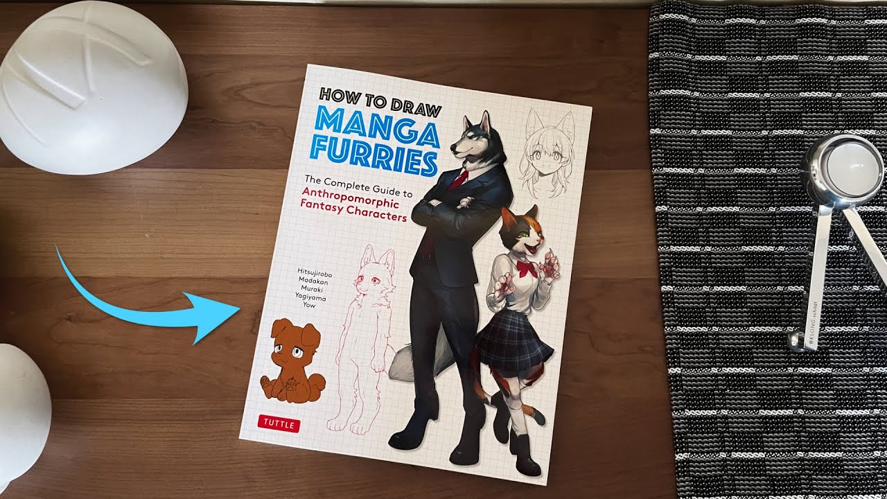 How to draw Manga Furries Characters | Book Review
