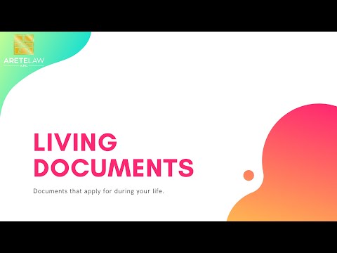 Living Documents (Financial POA, Health Care Directive, HIPAA Release)