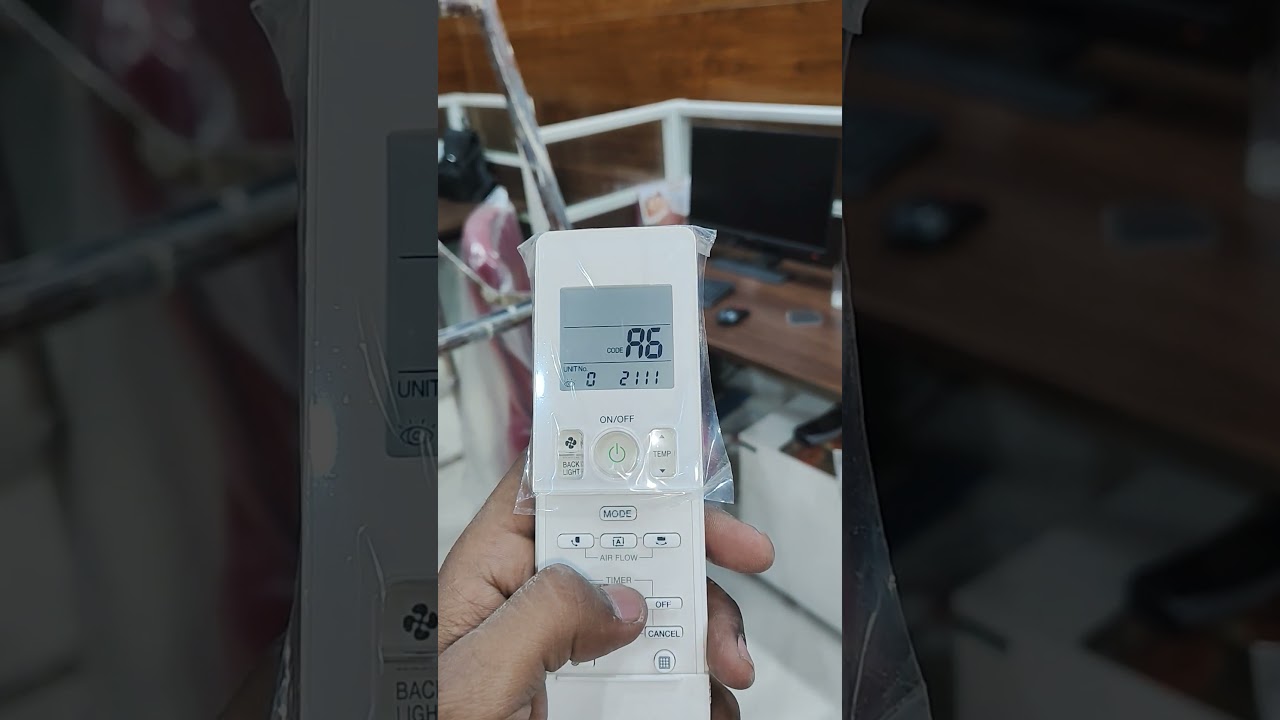 How to Check Error Code from Daikin Remote?  #daikinairconditioning #daikin