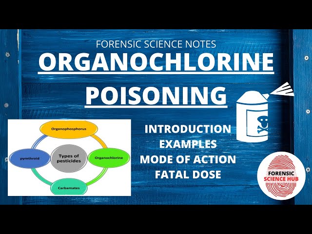 Understanding Organochlorine Pesticide Poisoning: Types, Effects, and ...