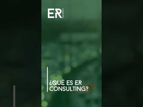 ¿Que es ER Consulting?
