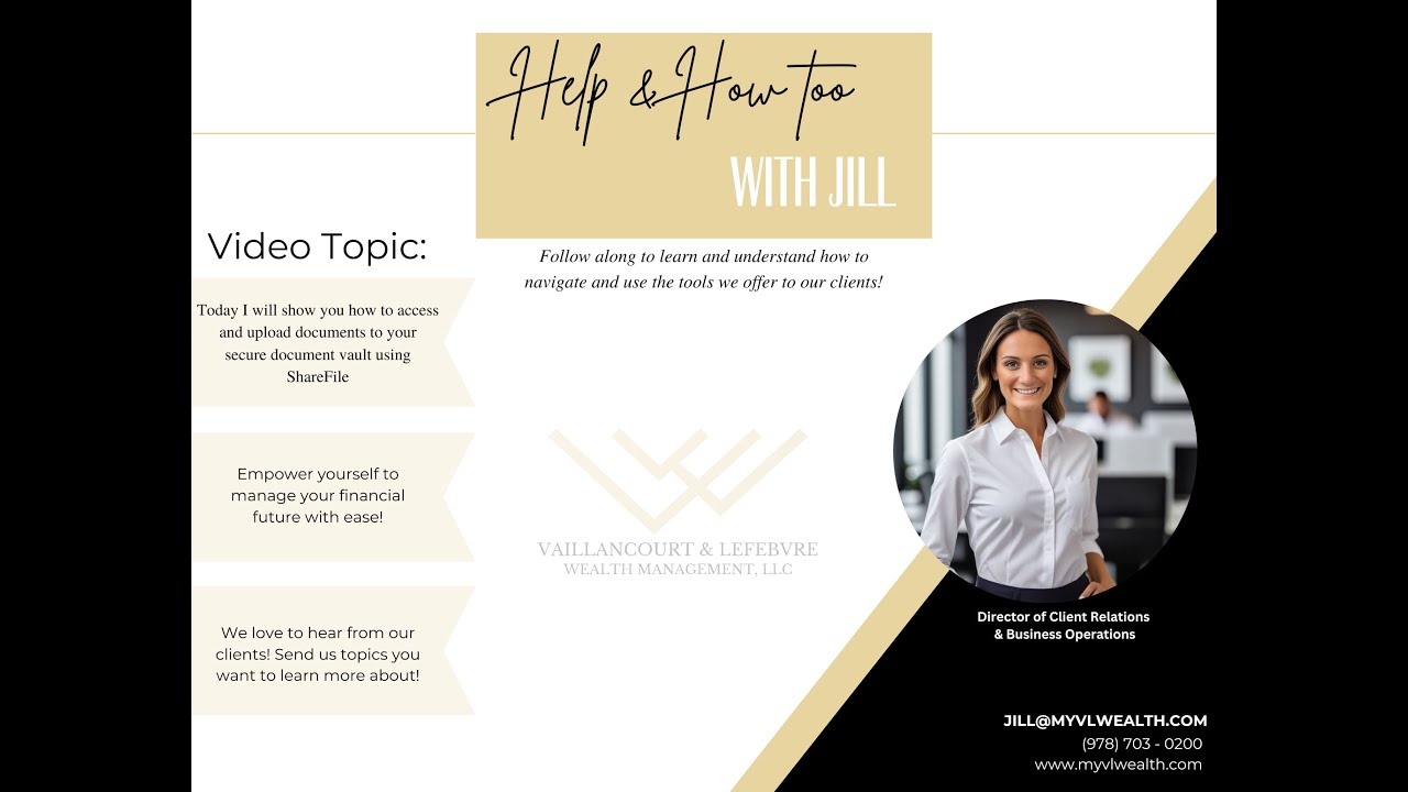 ShareFile - How to Access & Upload Documents to Your Secure Vault