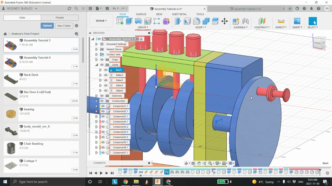 Fusion 360   Assembly Tutorial 3