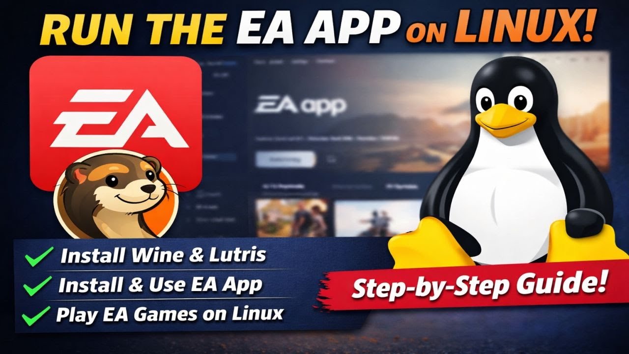 How to Install and Use the EA App on Linux with Lutris (Step-by-Step Guide)