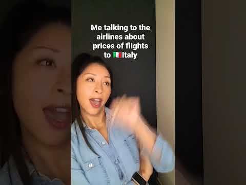 Cheap flights to Italy?