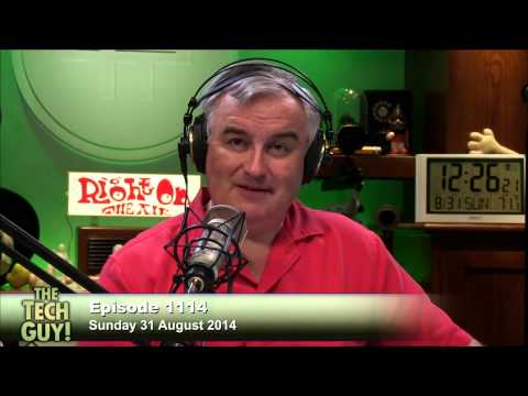 The Tech Guy 1114: Sunday August 31, 2014