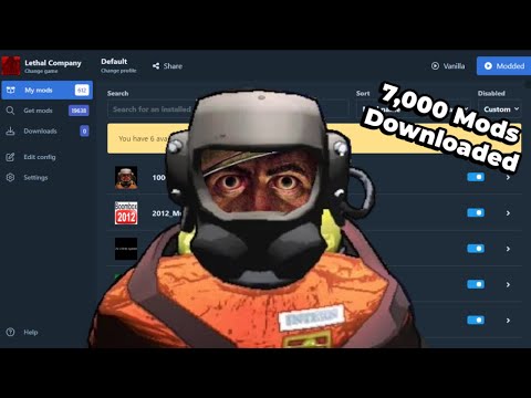 DOWNLOADING EVERY SINGLE LETHAL COMPANY MOD