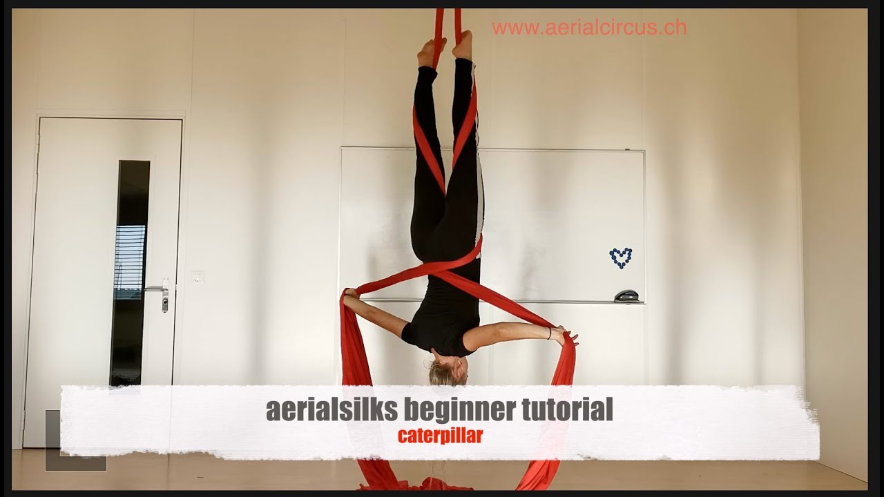 aerial silks tutorial caterpillar