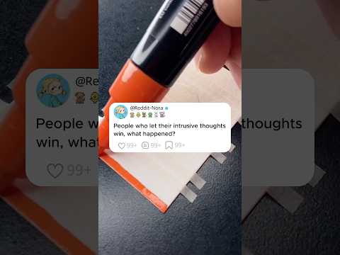 People who let their intrusive thoughts win, what happened?#redditis #reddit #story #stories