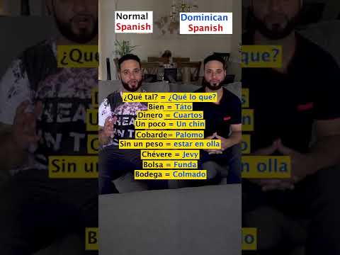 "Normal" Spanish vs Dominican Spanish 🇩🇴