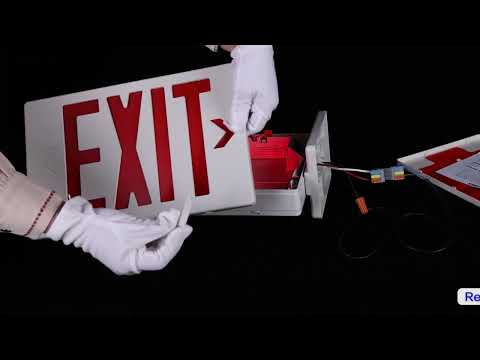 How to install Emergency exit signs by professionals for JEE2RWE